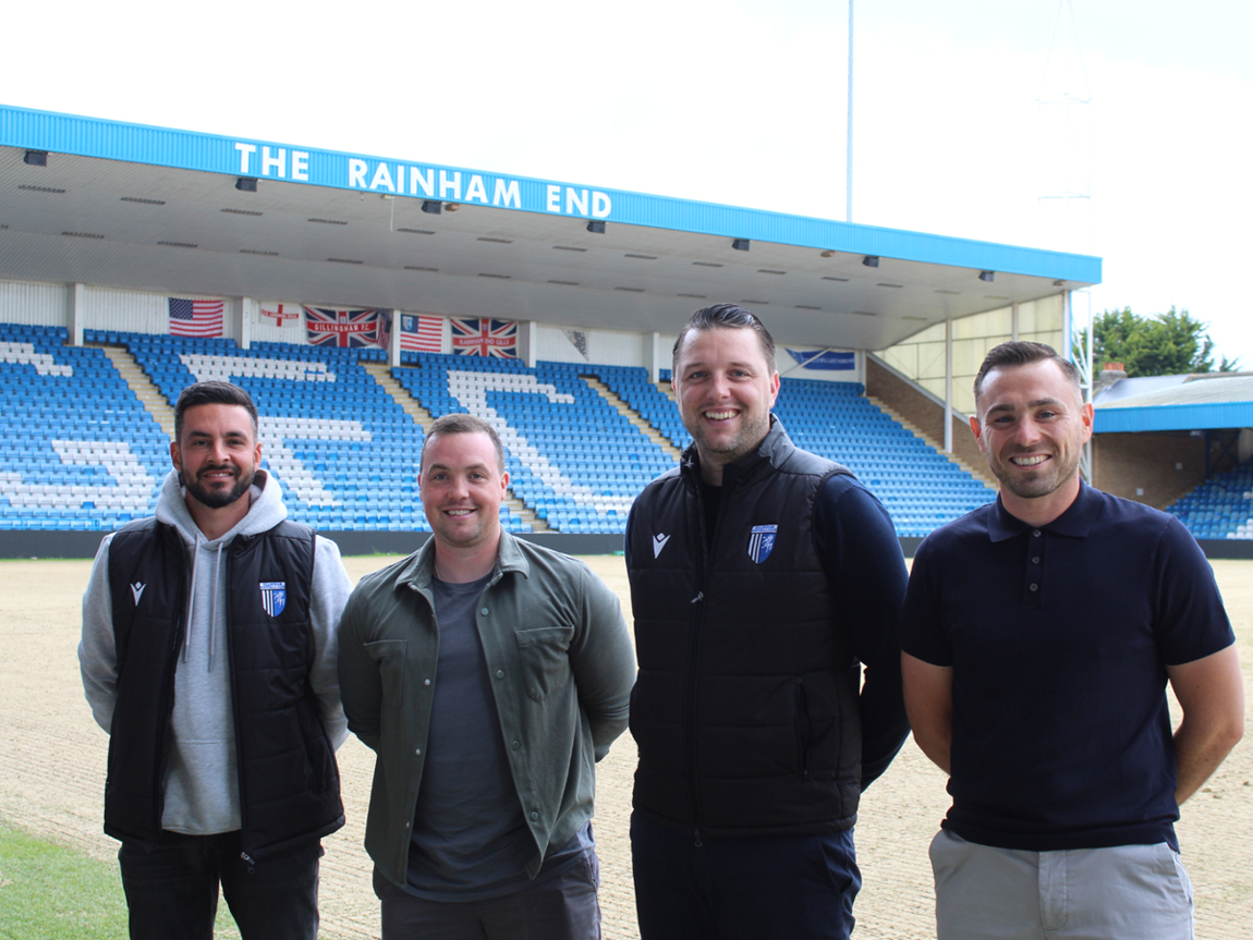 Bonner unveils Gills backroom team | Kent Sports News