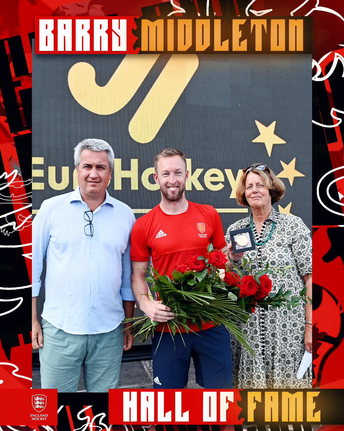 Middleton inducted into EuroHockey Hall of Fame | Kent Sports News