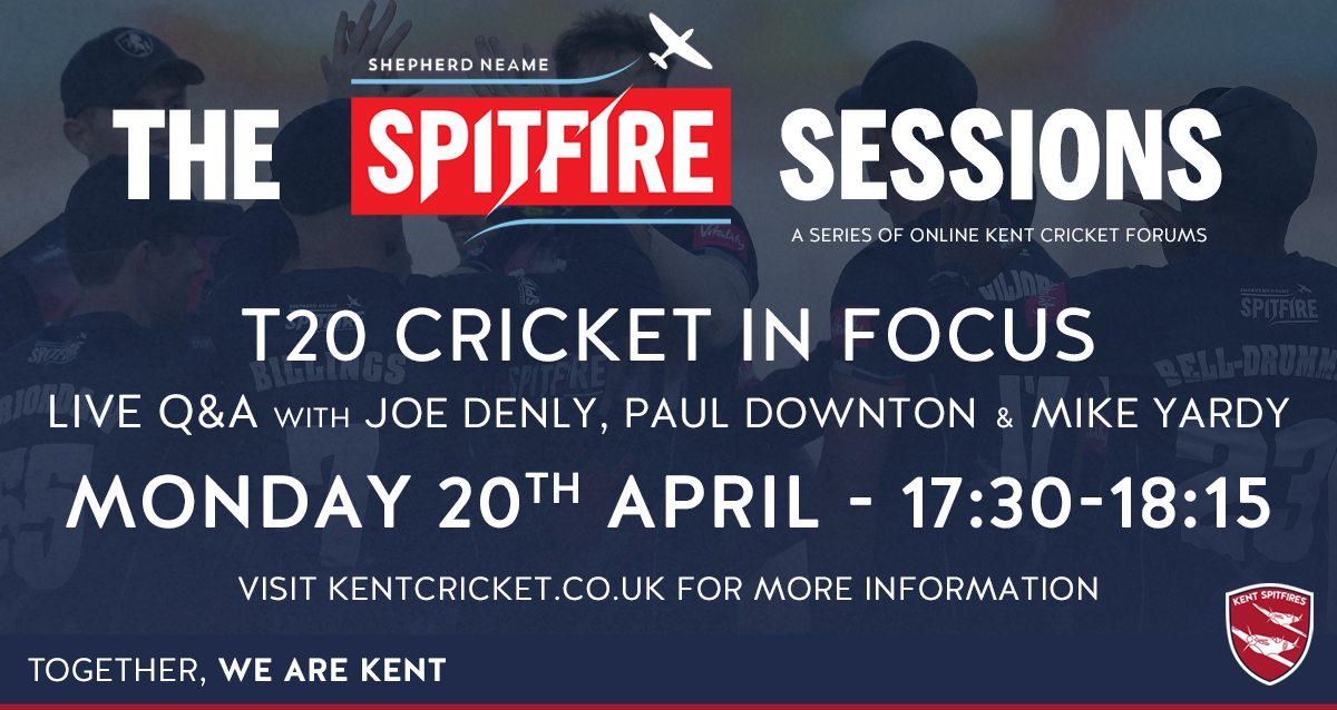 Kent Cricket launches ‘The Spitfire Sessions’ | Kent Sports News