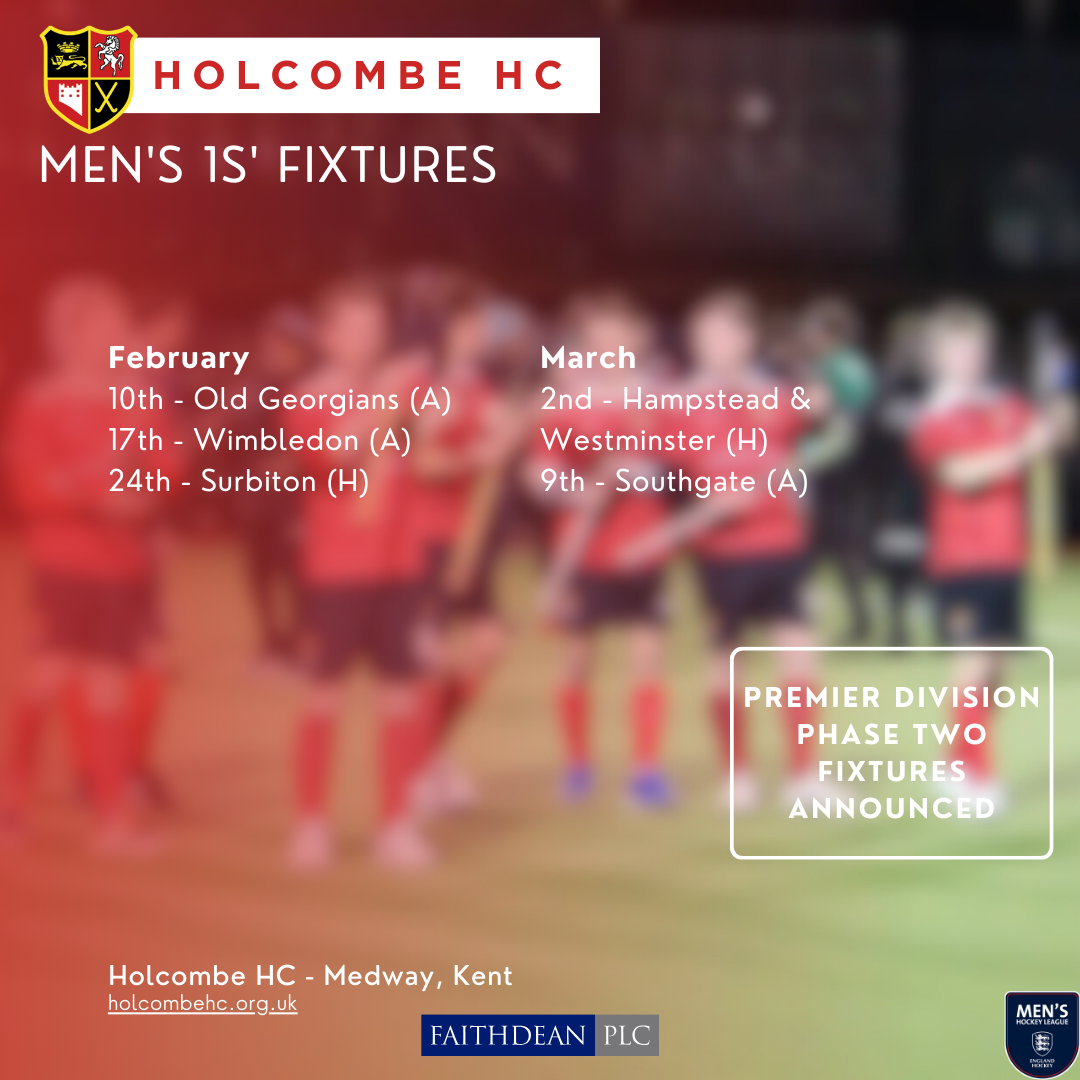 Holcombe learn phase two fixtures | Kent Sports News
