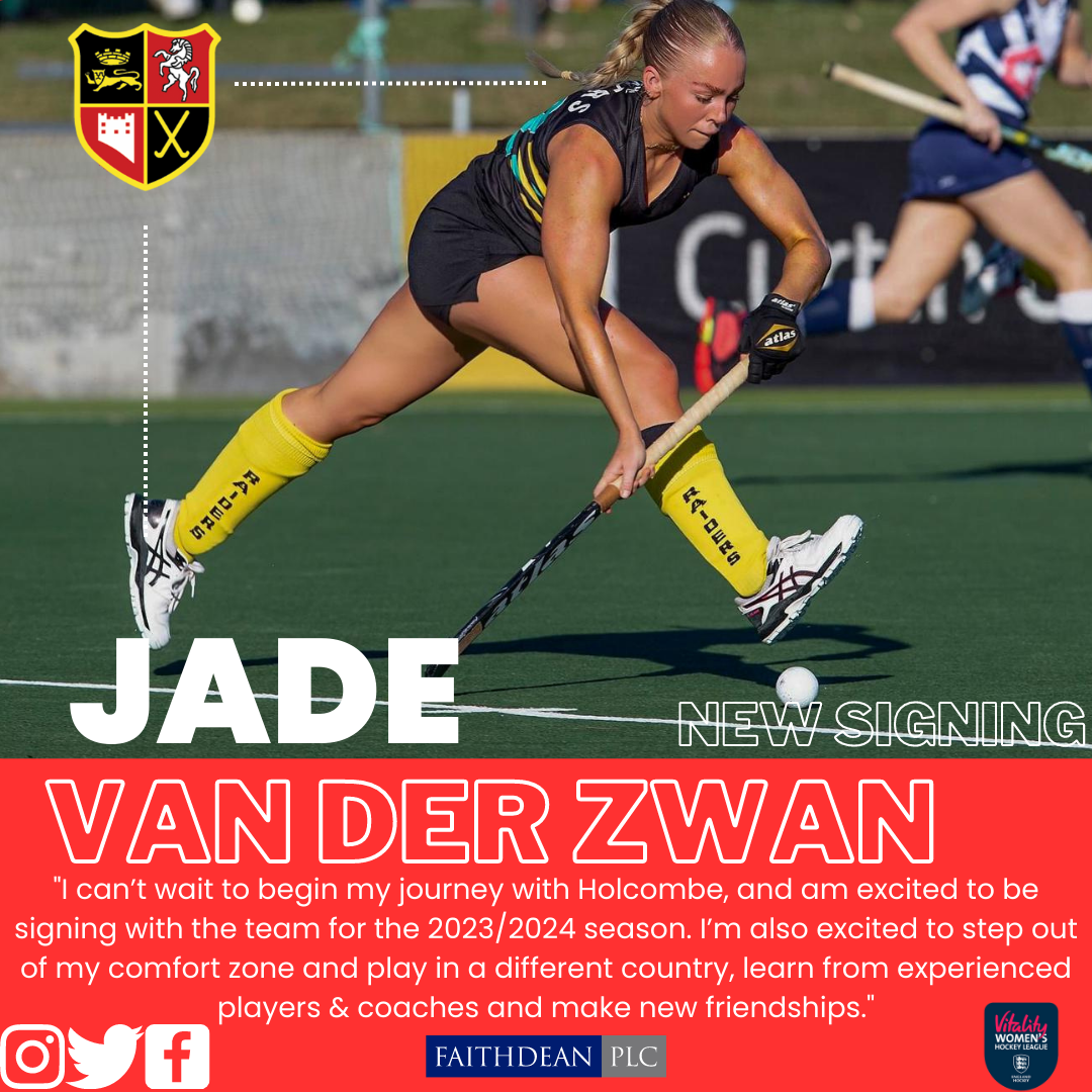 Holcombe Women sign Jade van der Zwan | Kent Sports News