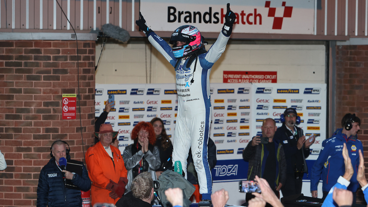 Jake Hill is 2024 BTCC Champion | Kent Sports News
