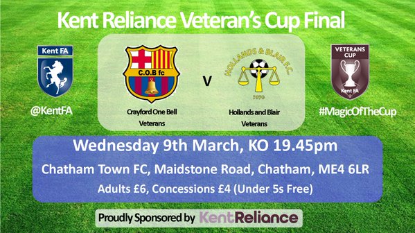 Bullard to play in Kent Vets final | Kent Sports News