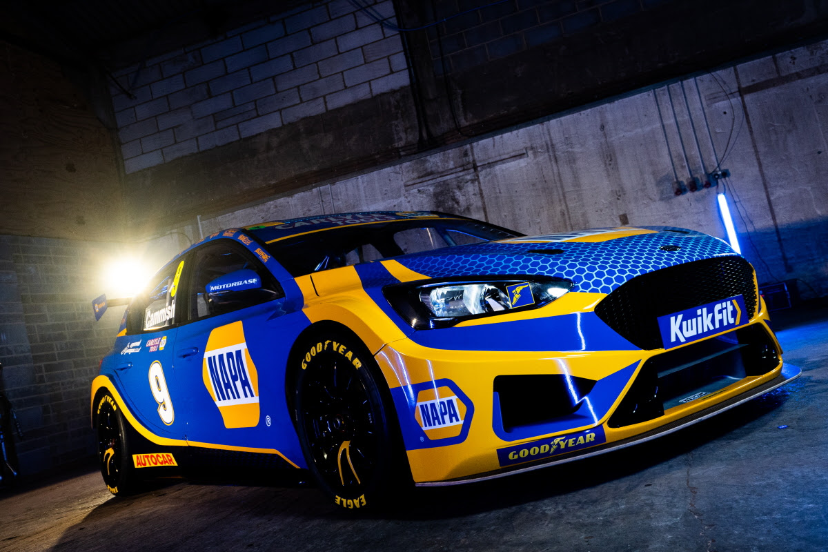 Motorbase unveil Napa Racing livery | Kent Sports News