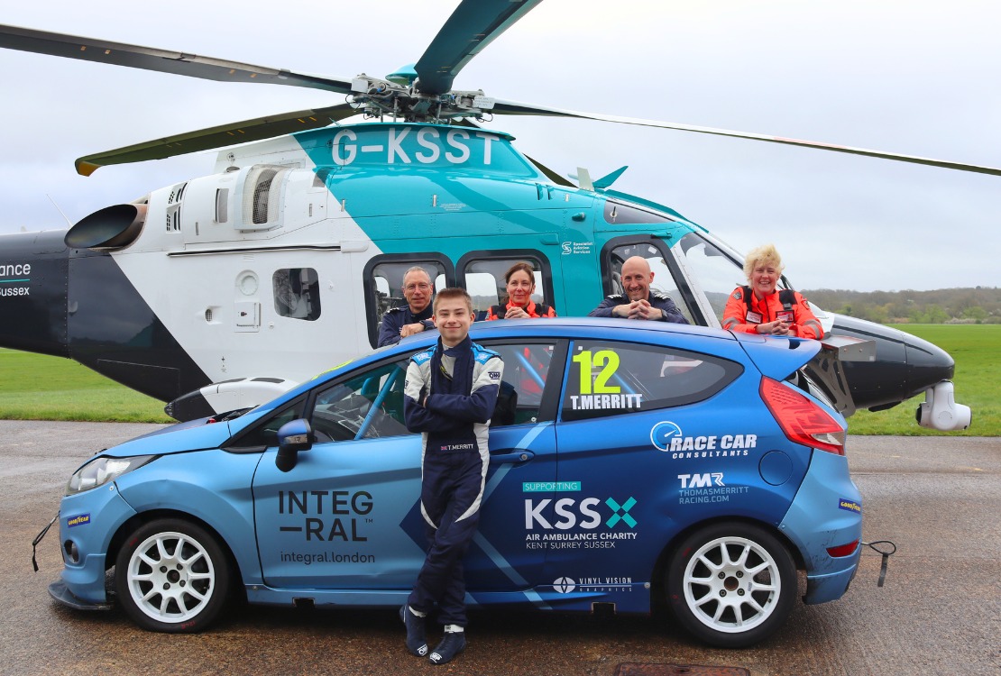 Air Ambulance teams up with rising star | Kent Sports News